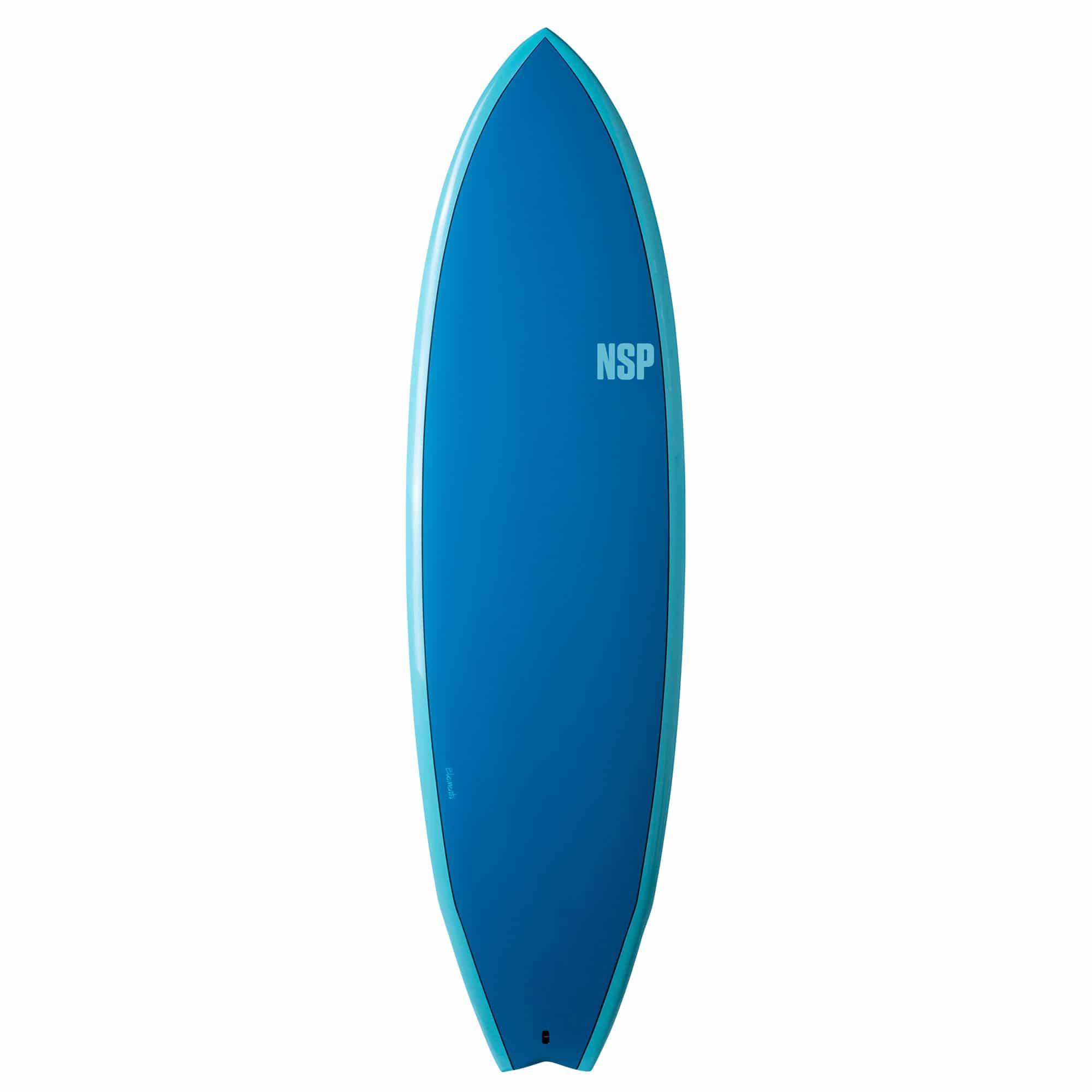 NSP Elements Fish (ocean blue) - WITH FREE LEASH – bundoransurfshop